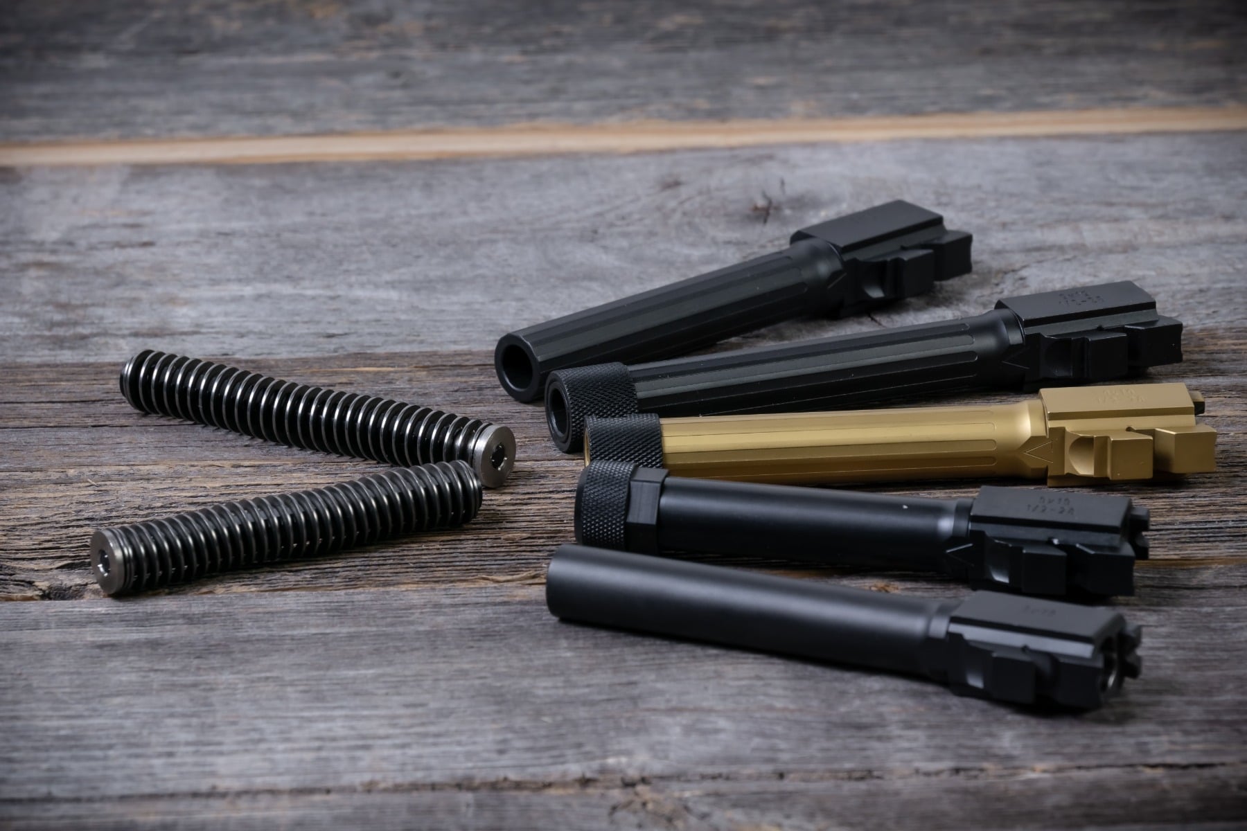 FULL SIZE PVD THREADED FLUTED BARREL FOR TP9 SFX, TP9 SFL