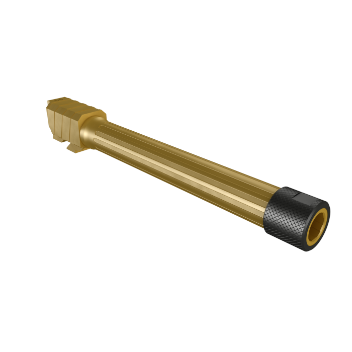 FULL SIZE PVD THREADED FLUTED BARREL FOR TP9 SFX, TP9 SFL